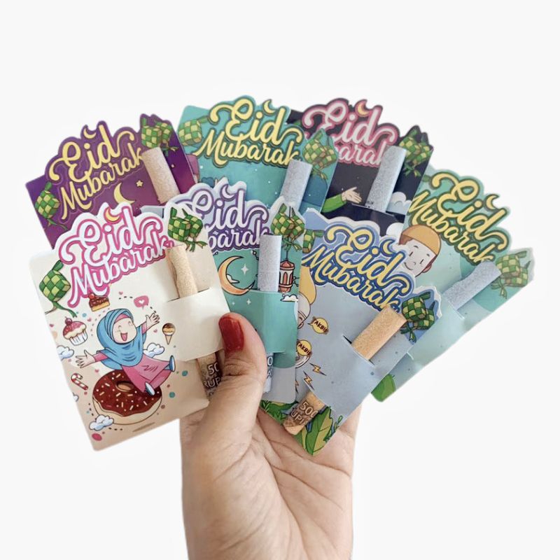Jual 21pcs | Amplop Lebaran Unik Gulung / Angpao Lebaran Viral | Angpau ...