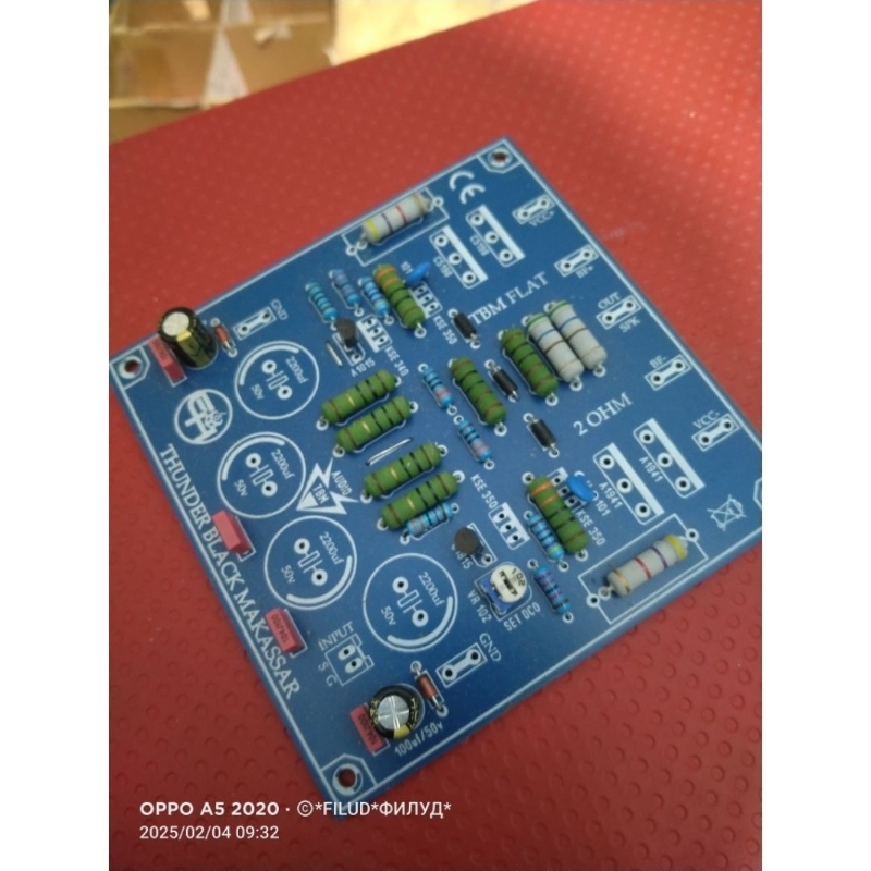 Jual kit driver tbm FLAT tinggal nambah transistor dan elco | Shopee ...