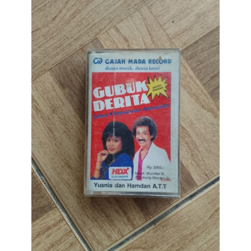 Jual kaset pita "gubuk derita"YUSNIA DAN HAMDAN ATT | Shopee Indonesia