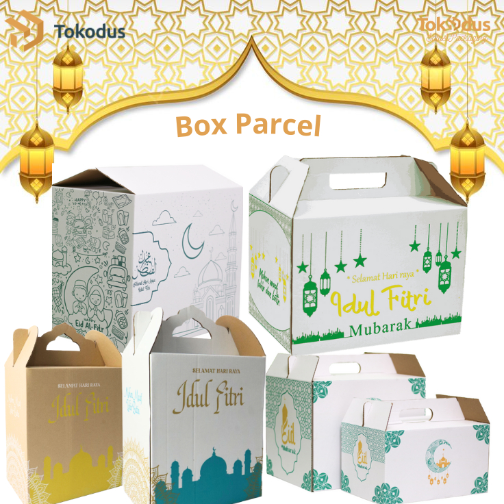 Jual Box Parcel Lebaran Model Dus Jinjing/Kardus/Lebaran/Parcel/Dus ...