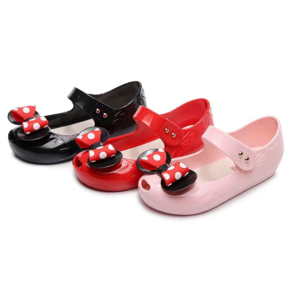 Jual Sepatu Jelly Pita Minnie Micky Mouse | Shopee Indonesia