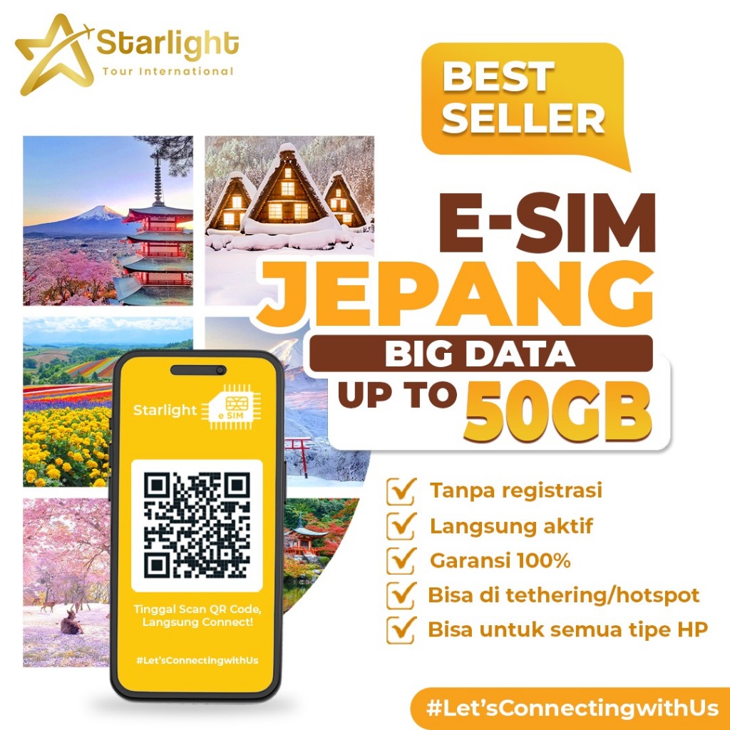 Jual E-SIM JEPANG SCAN BARCODE LANGSUNG PAKAI TANPA VPN | Shopee Indonesia