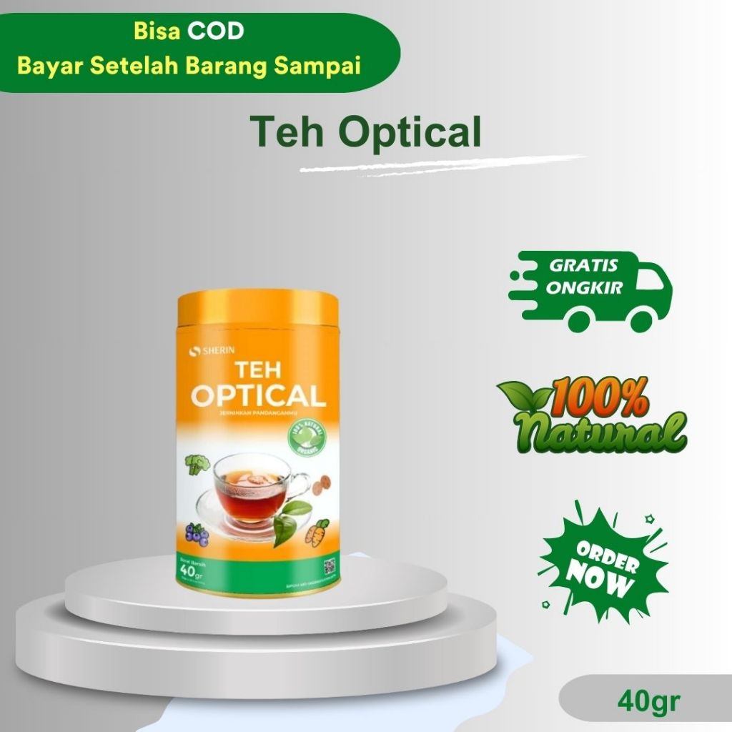 Jual Teh Optical Kemasan Kaleng - Teh Herbal Alami Untuk Kesehatan Mata ...