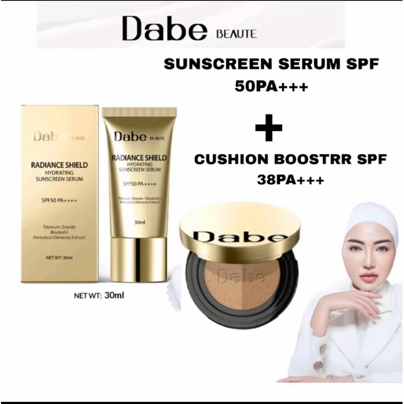 Jual (READY) SUNSCREEN SPF 50 PA+++ dan CUSHION BOOSTER DABE BEAUTE SPF ...
