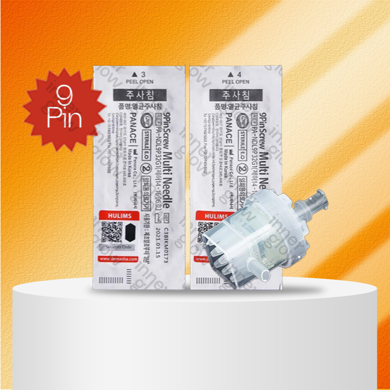 Jual [Ecer] Needle 9 pin jarum untuk Dermashine EZ Injector 3D smart ...