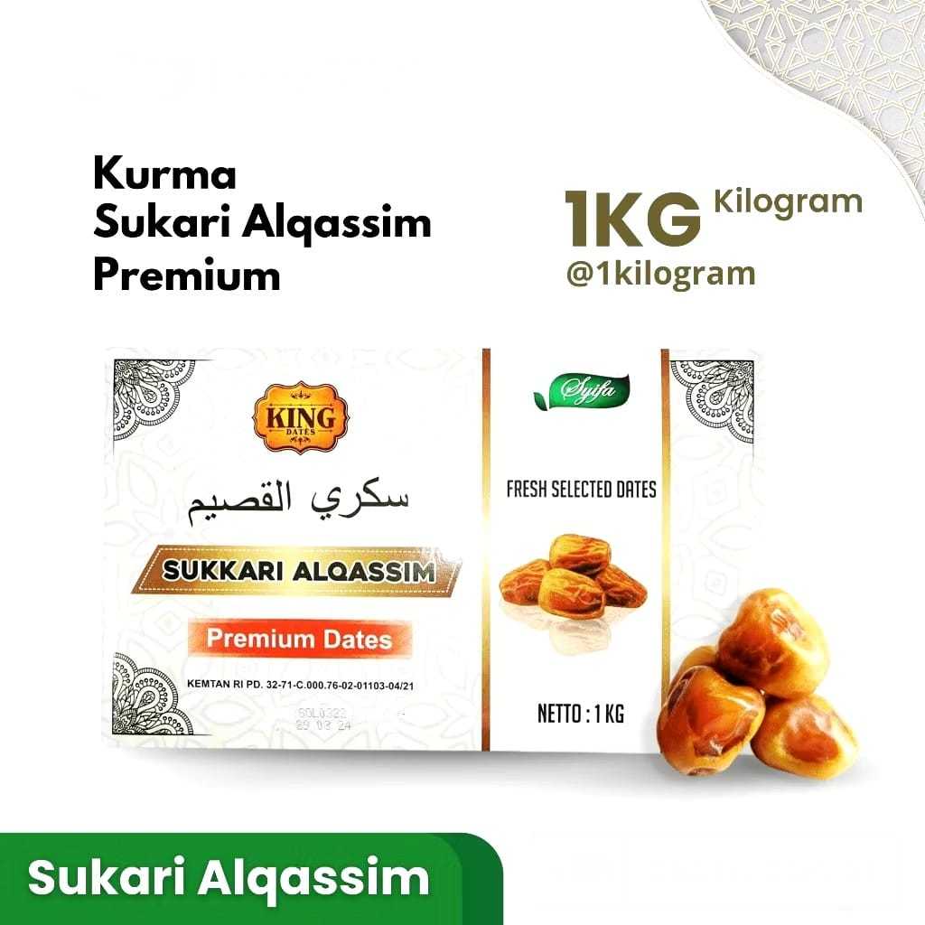 Jual KURMA SUKARI PREMIUM KING DATES LEMBUT MANIS LEGIT ORIGINAL HIGH ...