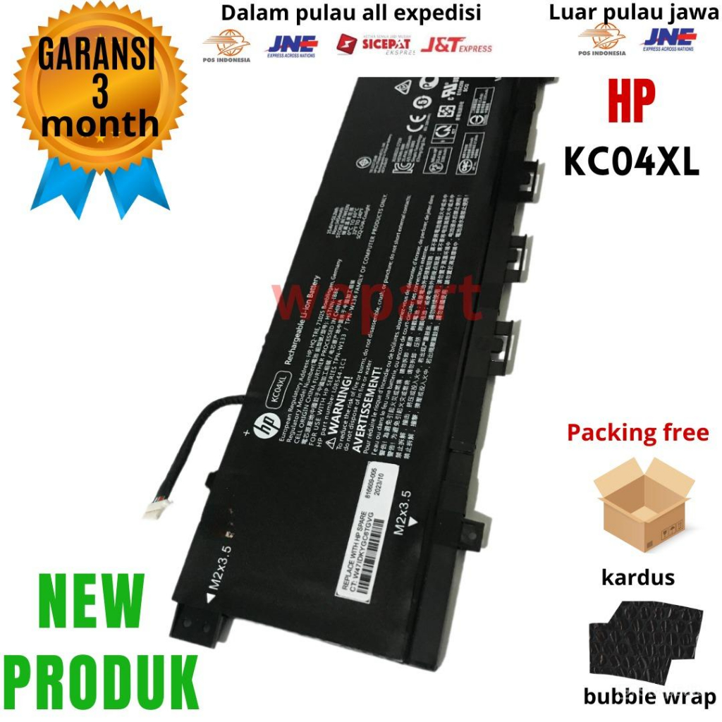 Jual Baterai KC04XL KC04 HP Envy X360 13 AH 13 AG 13 AQ 13M AG 13 AR ...