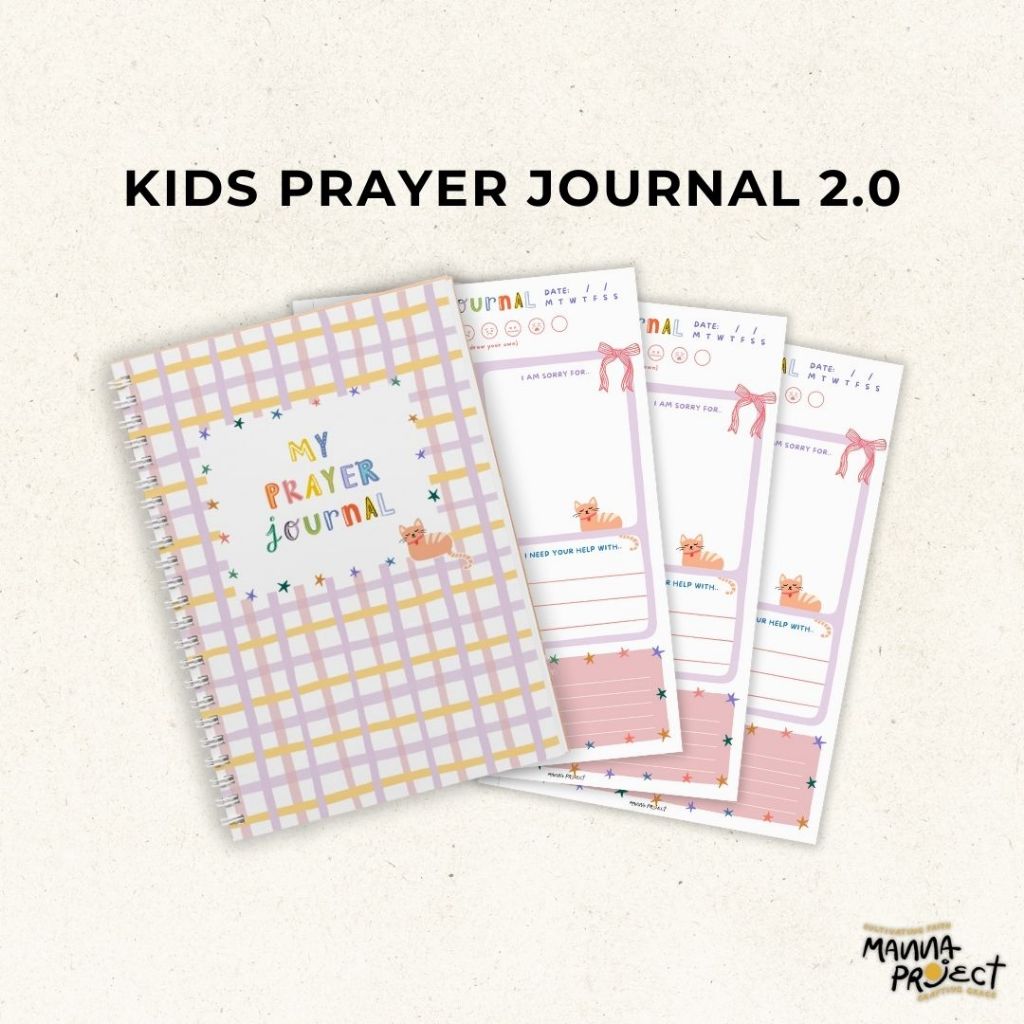 Jual Kids Prayer Journal 2.0 + Weekly Gratitude | Manna Project ...