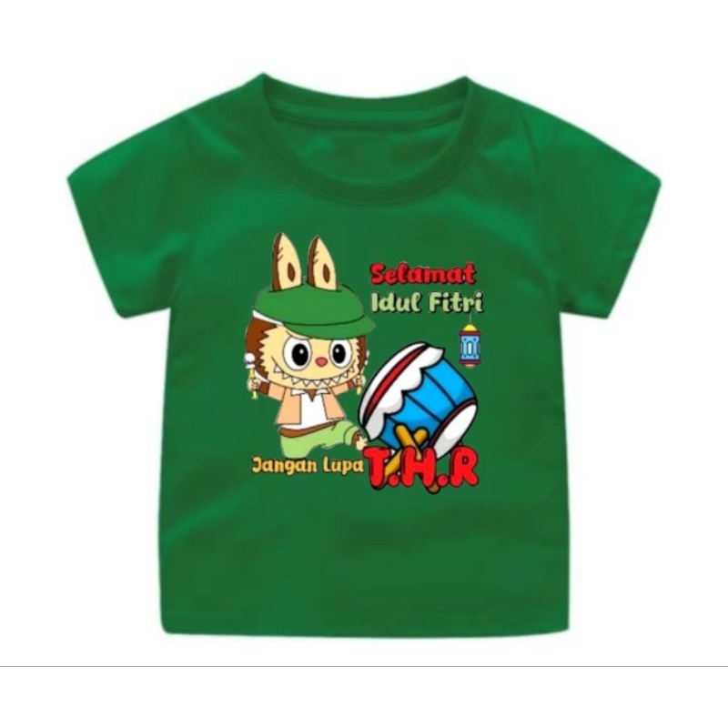 Jual Baju Kaos Atasan LABUBU IDUL FITRI JANGAN LUPA THR ANAK ANAK Dan Dewasa | Shopee Indonesia