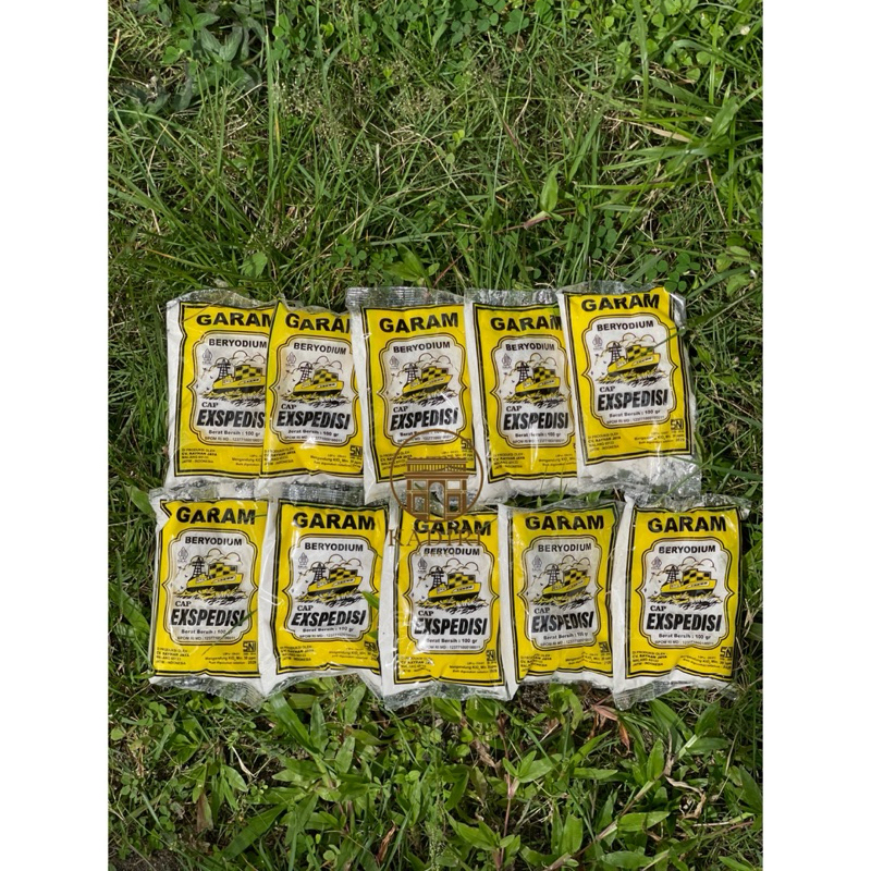 Jual (10 PCS) Garam Dapur Cap Kapal Ekpedisi Berat 100gr Garam Himalaya ...