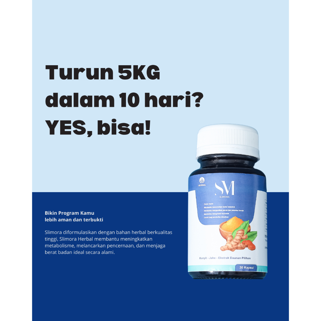 Jual SLIMORA HERBAL - SLIMIMING HERBAL AMPUH - BPOM | Shopee Indonesia