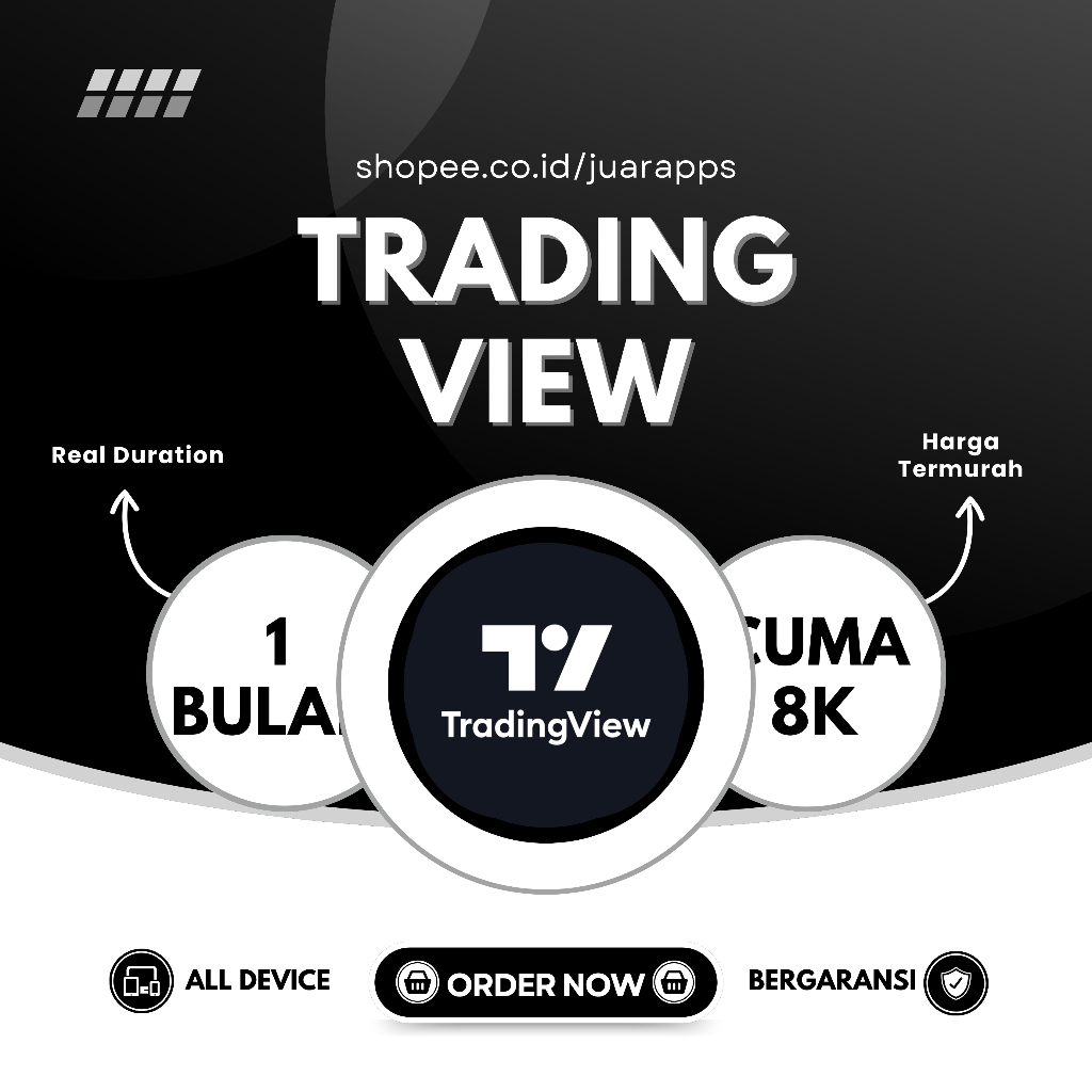 Jual PROMO TRADINGVIEW 1 BULAN PREMIUM | Shopee Indonesia