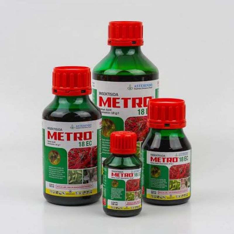 Jual Insektisida METRO (Abamectin) 18 EC 500 ml Pengendali Kutu Perusak ...