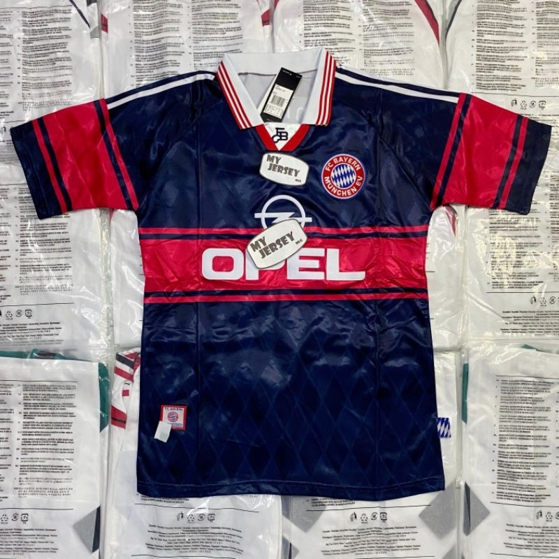 Jual JERSEY RETRO BAYERN MUNCHEN 1997/99 HOME | Shopee Indonesia