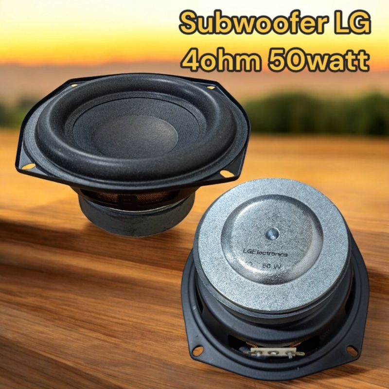 Jual Komponen Speaker Subwoofer LG 5 inch 4 Ohm 50 Watt | Shopee Indonesia