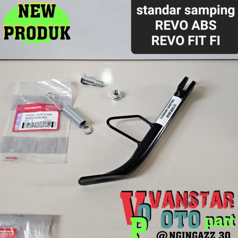 Jual standar samping REVO ABSOLUTE REVO FIT FI supra fit new lengkap ...