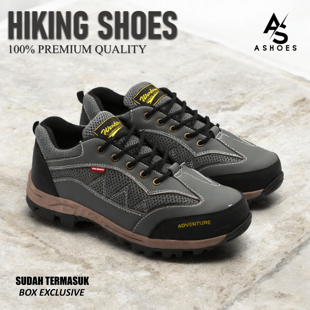 Jual Sepatu Hiking Anti Air Sepatu Gunung Pria Wanita Adventure Sport ...