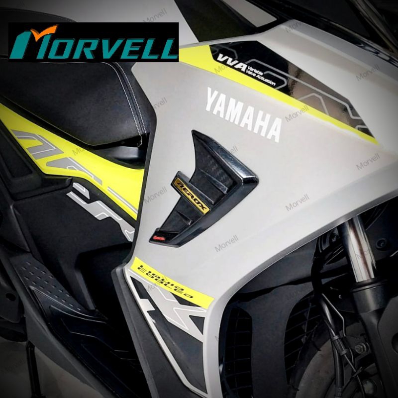 Jual nmax lexi aerox honda cb adv side diffuser winglet protector vent ...