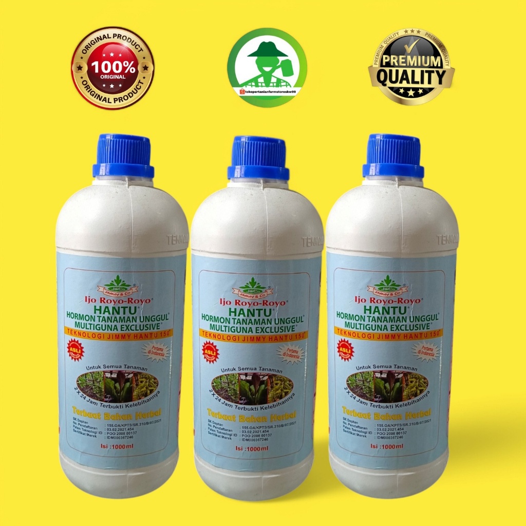 Jual Multiguna Exclusive 1 Liter Pupuk Hormon Tanaman Masa Pertumbuhan ...