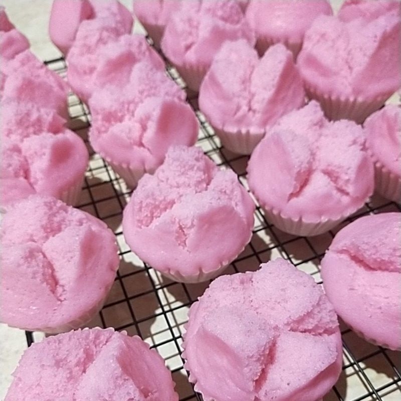 Jual Huat Kue Apem Kuih Sembahyang Pink 發糕发 | Shopee Indonesia