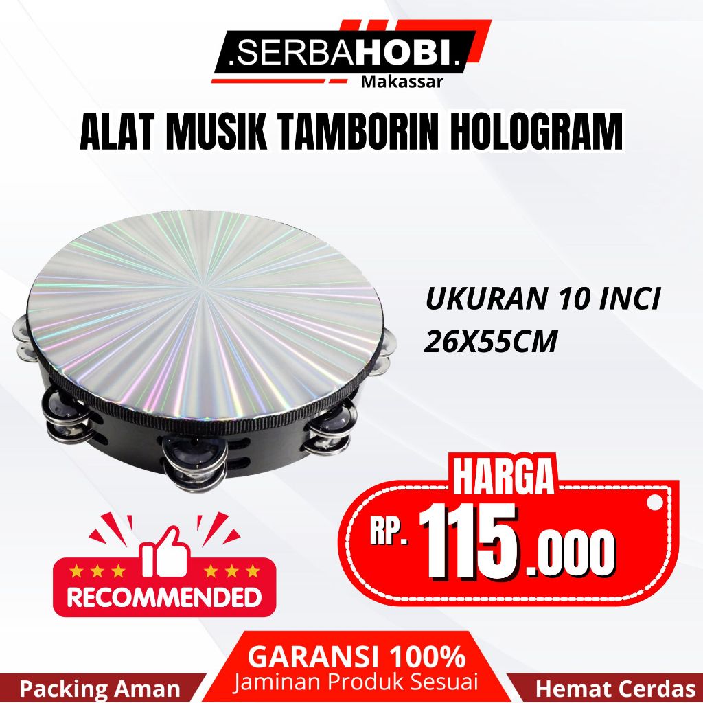 Jual Tamborin Rebana Mengkilap Speeds Dengan Ukuran 10 Inch | Shopee ...