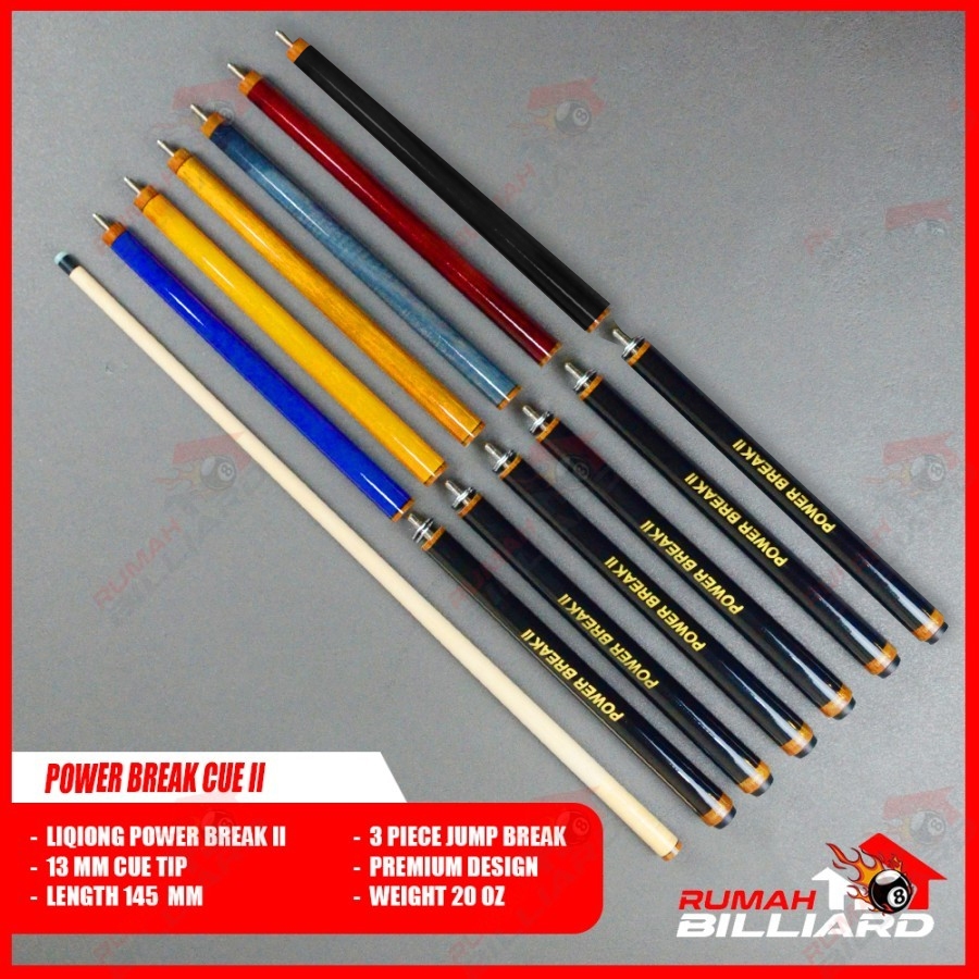Jual Stick Billiard - Billiard Cue - Power Back II - Jump Break Cue | Shopee Indonesia