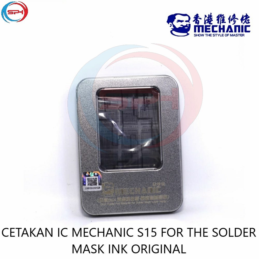 Jual CETAKAN IC MECHANIC S15 FOR THE SOLDER MASK INK ORIGINAL | Shopee Indonesia