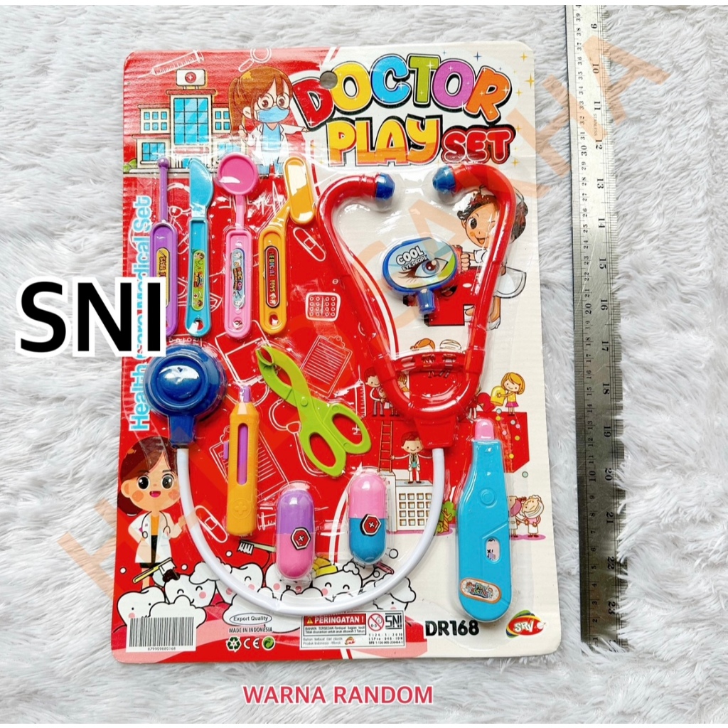 Jual MAINAN DR168 DAN DR158 DOCTOR PLAY SET MEDICAL TOOL TOOLS KEMASAN ...