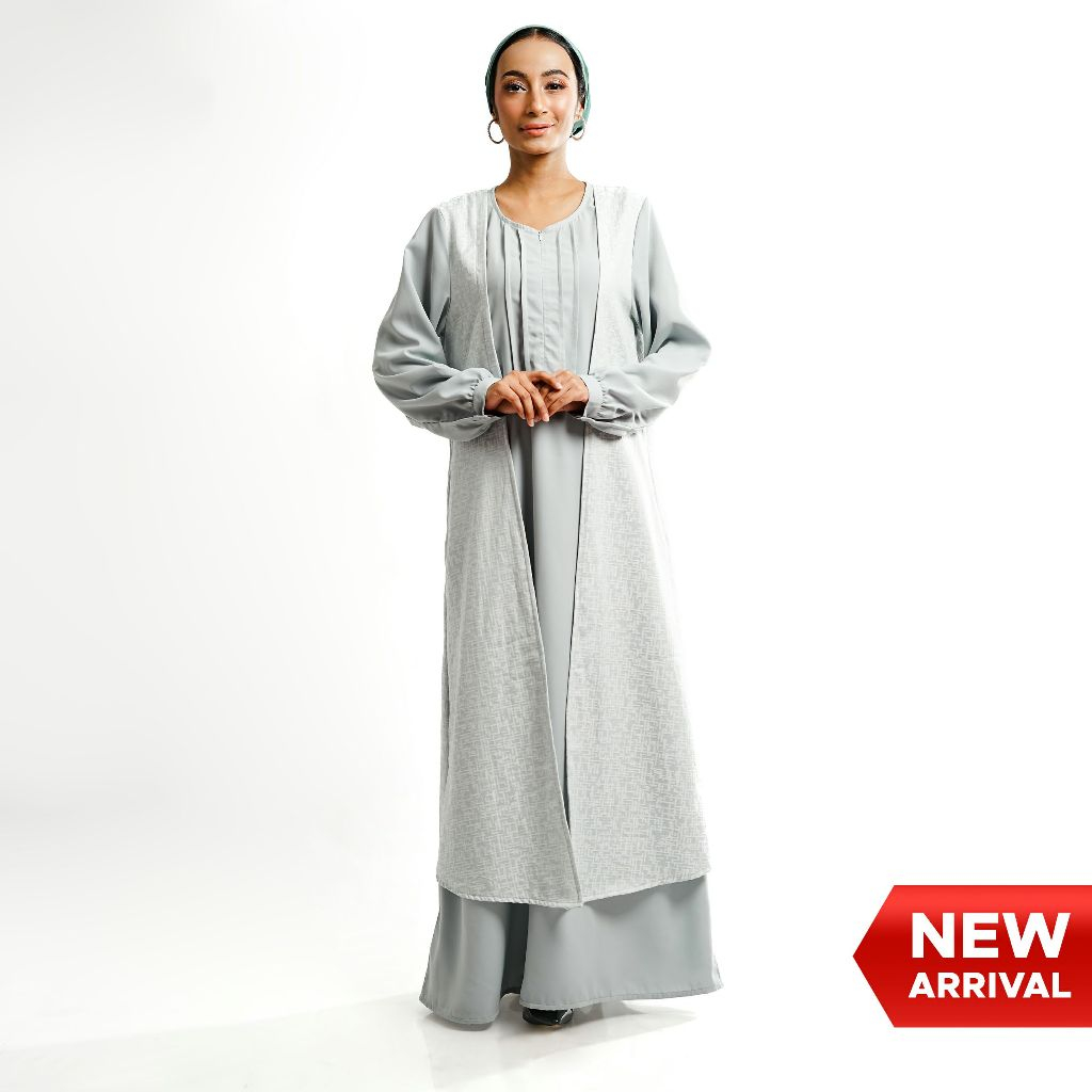 Jual Cressida Gamis Ladies Gray - LLGAL.WB962G | Shopee Indonesia