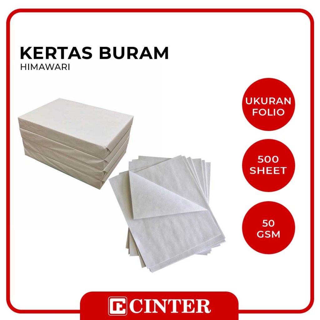 Jual HIMAWARI - KERTAS BURAM / KERTASA STENSIL F4 | Shopee Indonesia