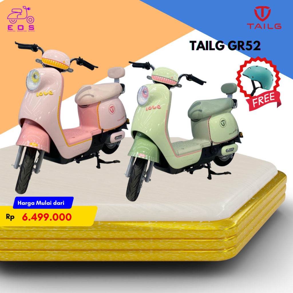 Jual Sepeda Listrik Tailg GR52 - Jarak Tempuh 50KM | Shopee Indonesia