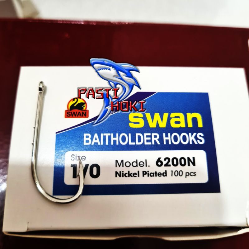 Jual mata pancing kotakan swan 6200N berduri belakang / mata pancing ...
