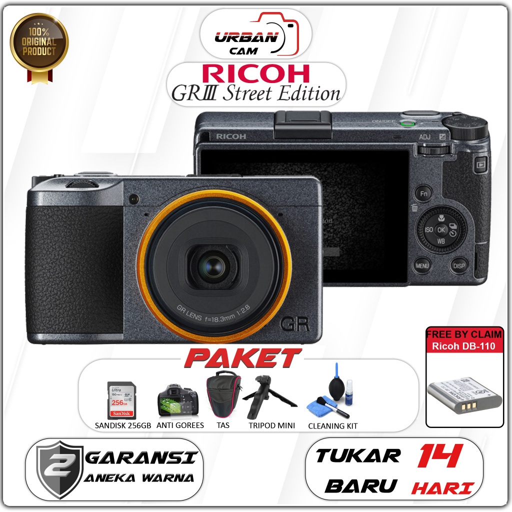 Jual Ricoh GR III Street Edition / Ricoh GR III Regular Street Edition ...