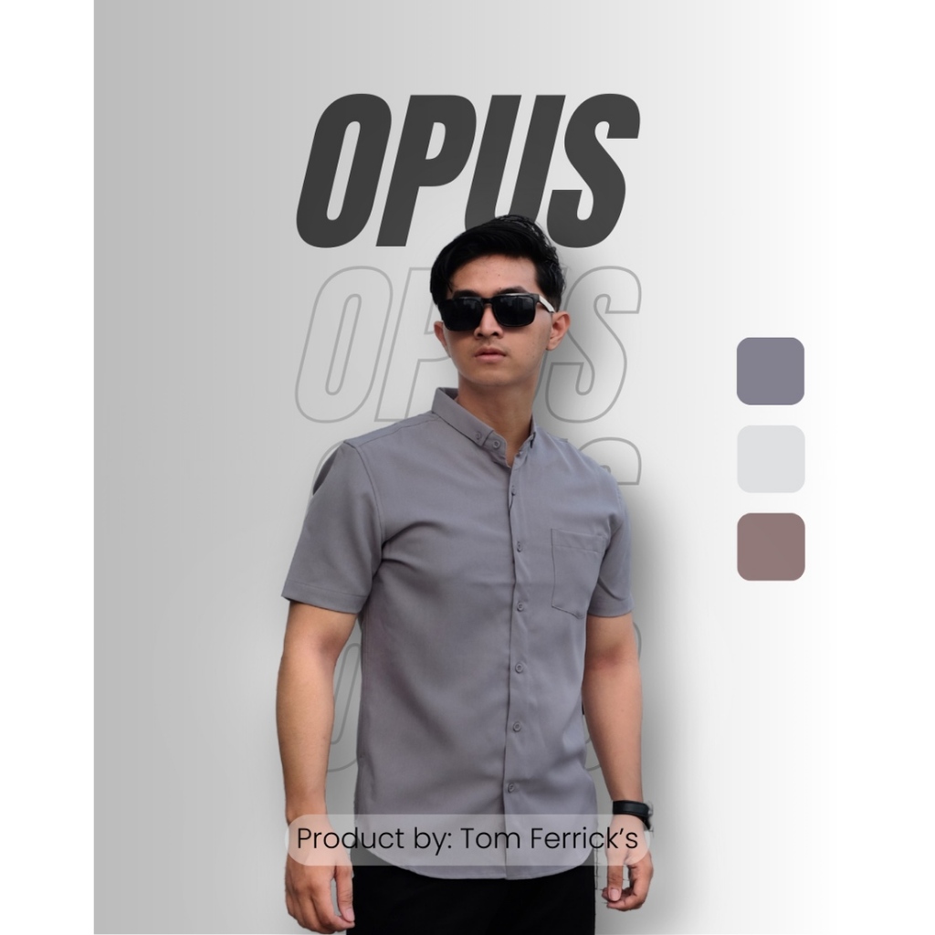 Jual Kemeja Lengan Pendek Pria - Work Series / Opus by Tom Ferrick's ...