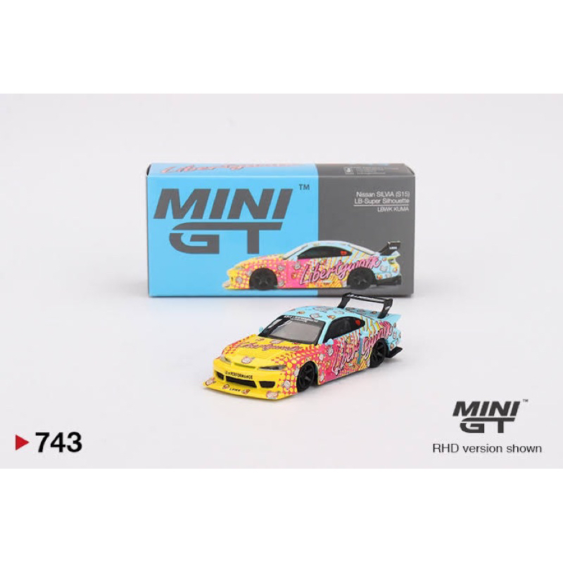 Jual Mini GT 743 LB Super Silhouette Nissan Silvia S15 LBWK KUMA - BOX ...