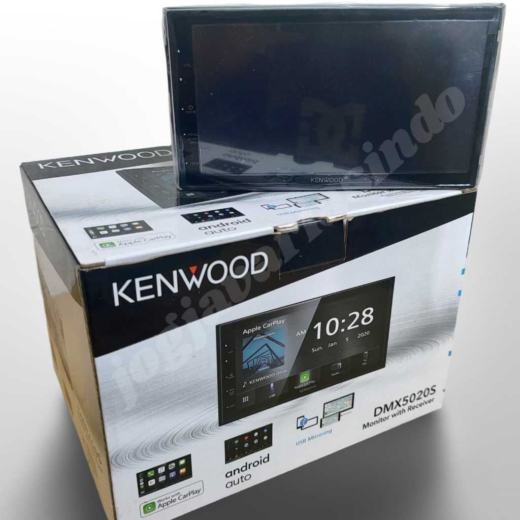 Jual KENWOOD DMX-5022S Headunit Double Din Tape Audio DMX5022S Carplay Android Auto | Shopee ...