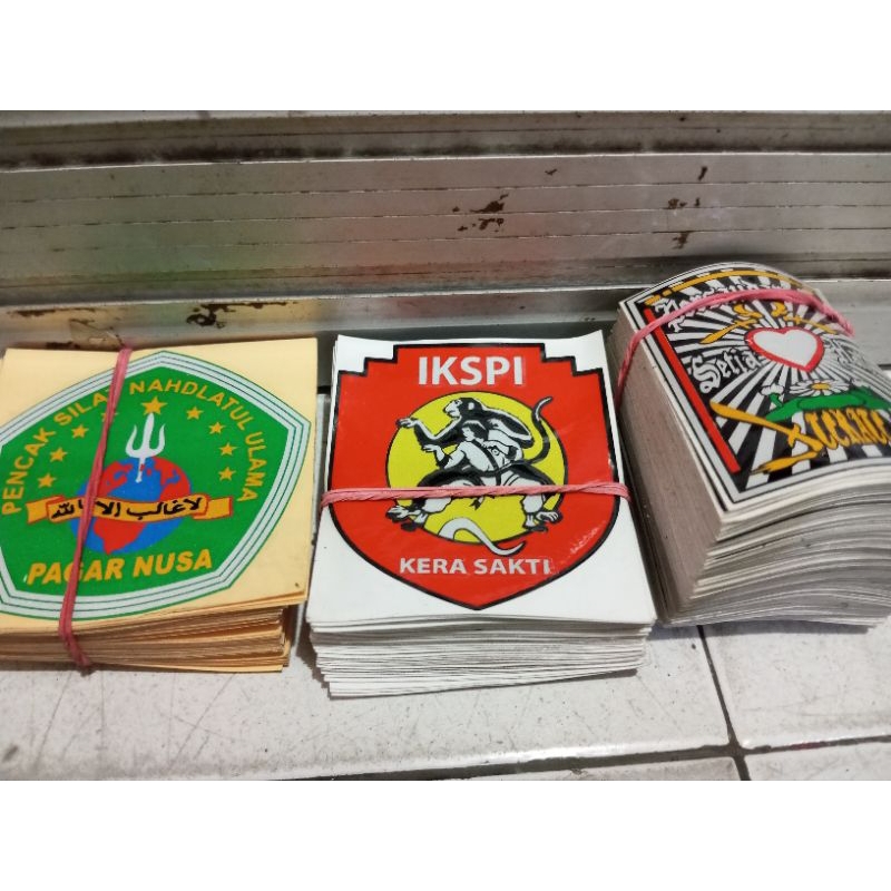 Jual STIKER CUTTING STIKER TIMBUL EMBLEM TIMBUL PSHT SETIA HATI TERATAI PN PAGARNUSA IKSPI KERA ...