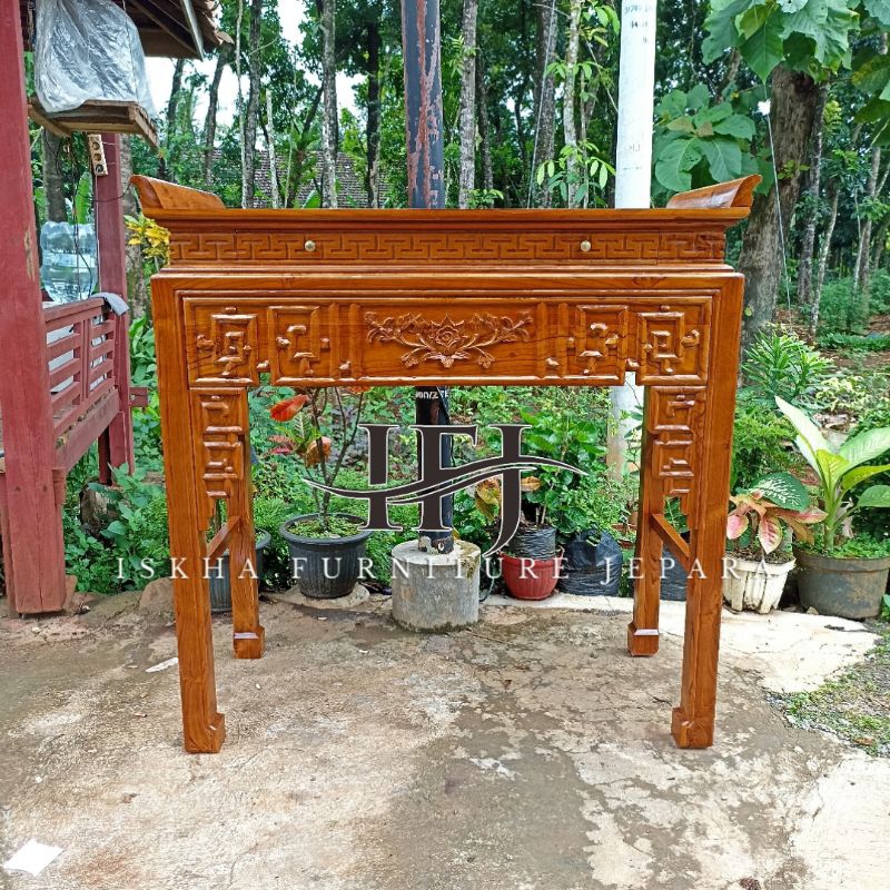 Jual MEJA ALTAR CINA_MEJA SEMBAYANG JATI_MEJA LELUHUR DEWA | Shopee ...