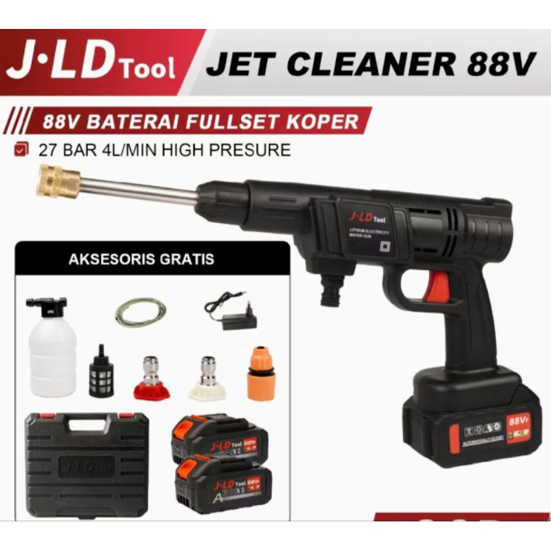 Jual JLD 88V Steam Cordless Jet Cleaner Mesin Cuci Ac Motor Mobil ...