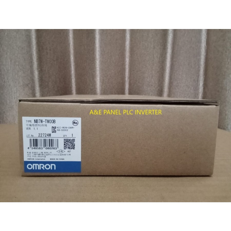 Jual NB7W-TW00B NB7W TW00B NB7WTW00B HMI Omron 7inch 7in 7" | Shopee ...