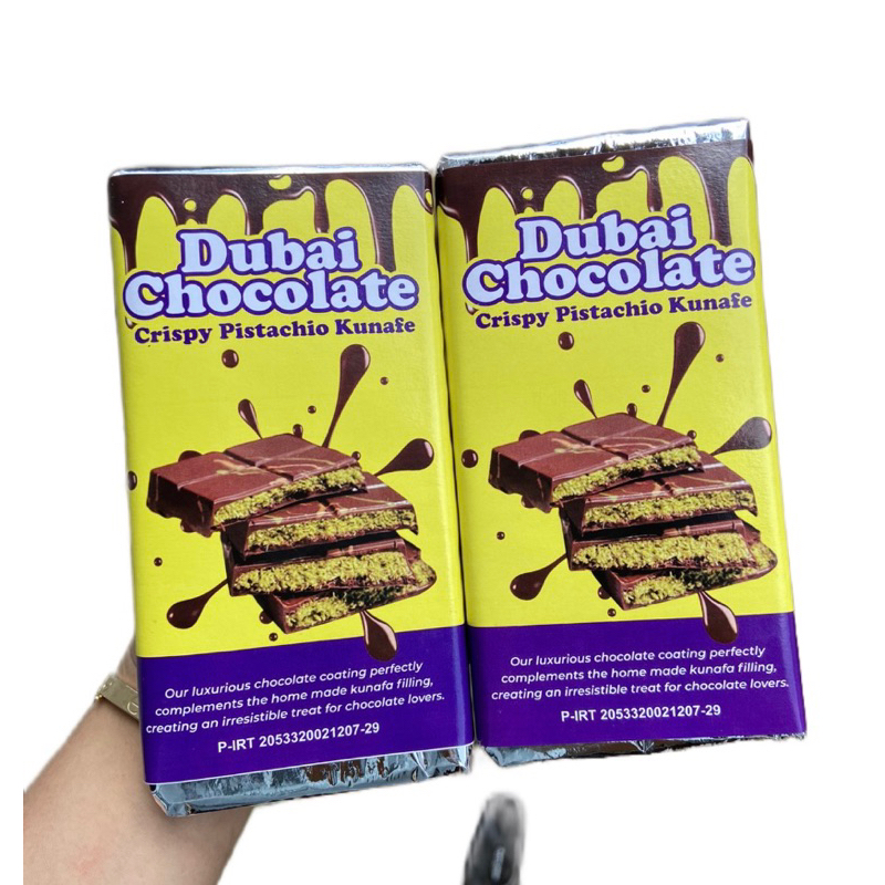 Jual COKLAT DUBAI KUNAFA PISTACHIO LOKAL 250gr | Shopee Indonesia