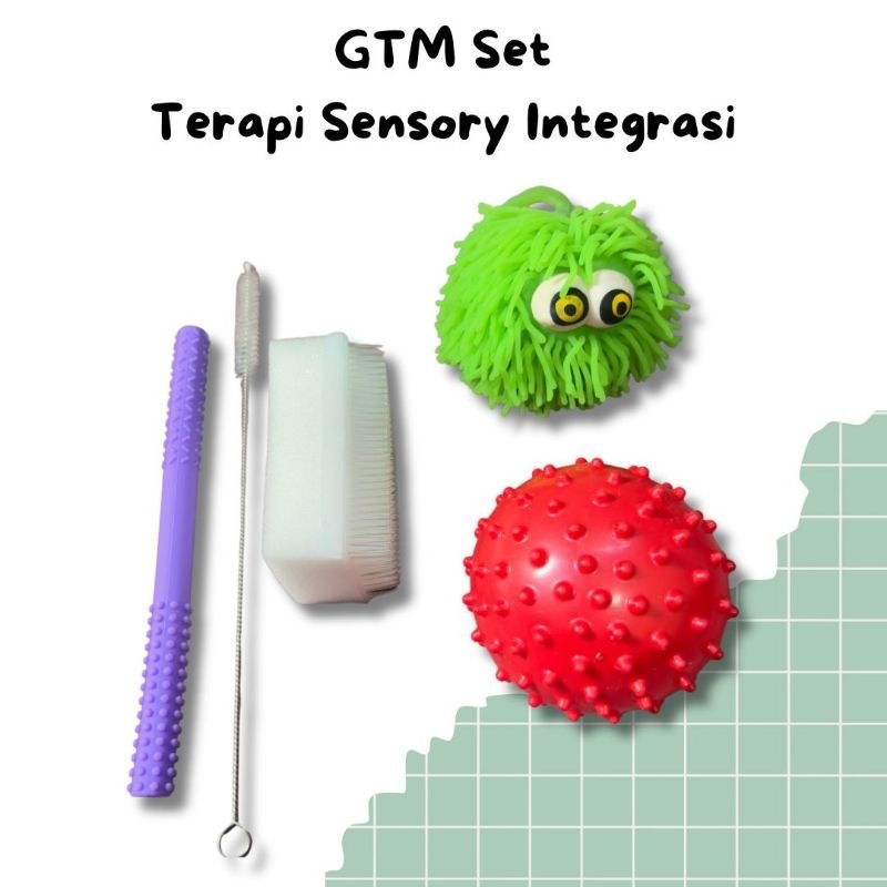 Jual GTM set - Paket Sensory Integrasi untuk anak GTM (ubur-ubur tidak ...