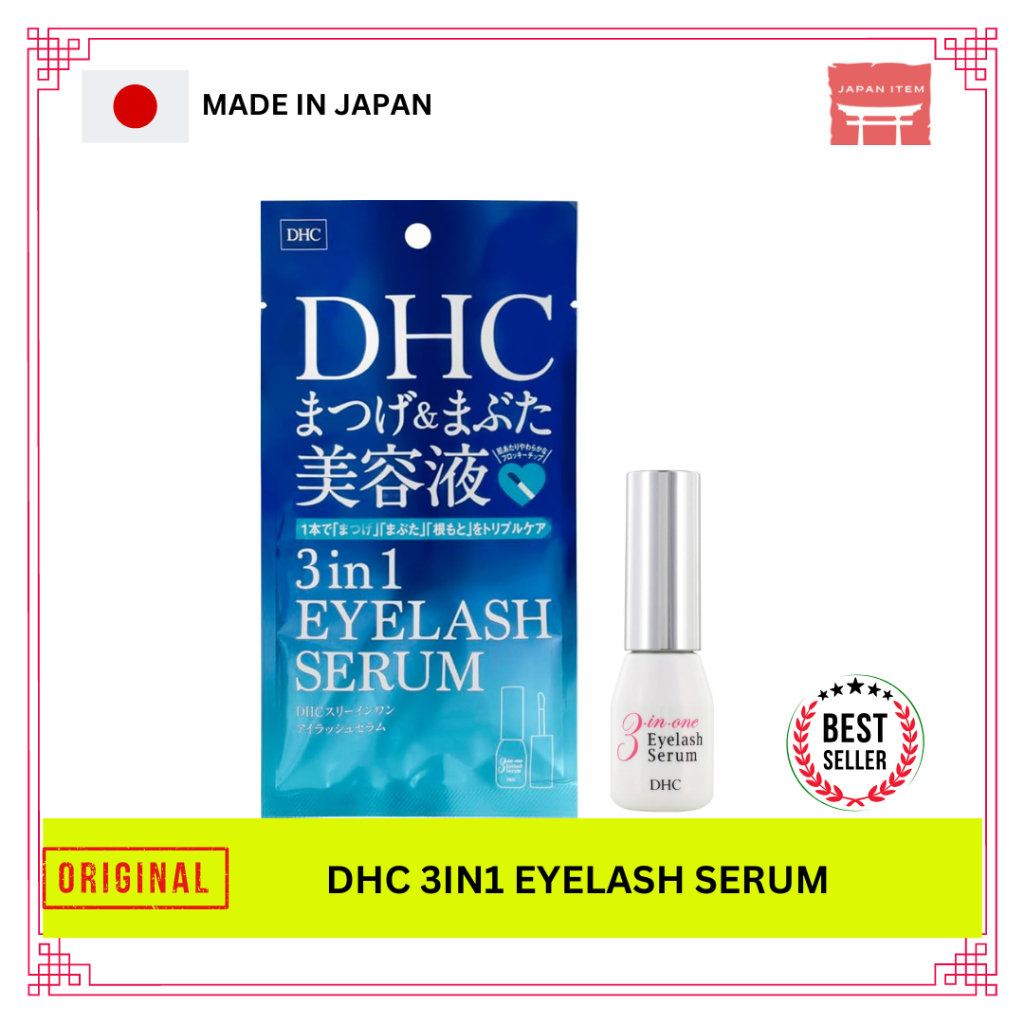 Jual DHC 3IN1 eyelash serum original Japan | Shopee Indonesia