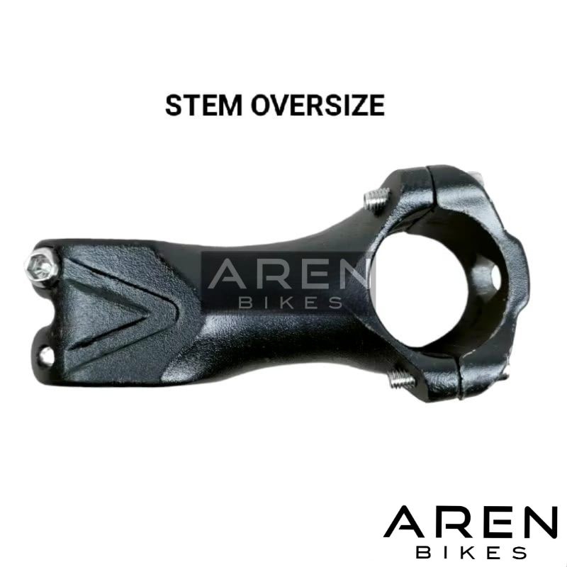 Jual STEM SEPEDA OVERSIZE ALLOY HANDLE BAR OS 31.8 UNTUK ADAPTOR 28.6 ...