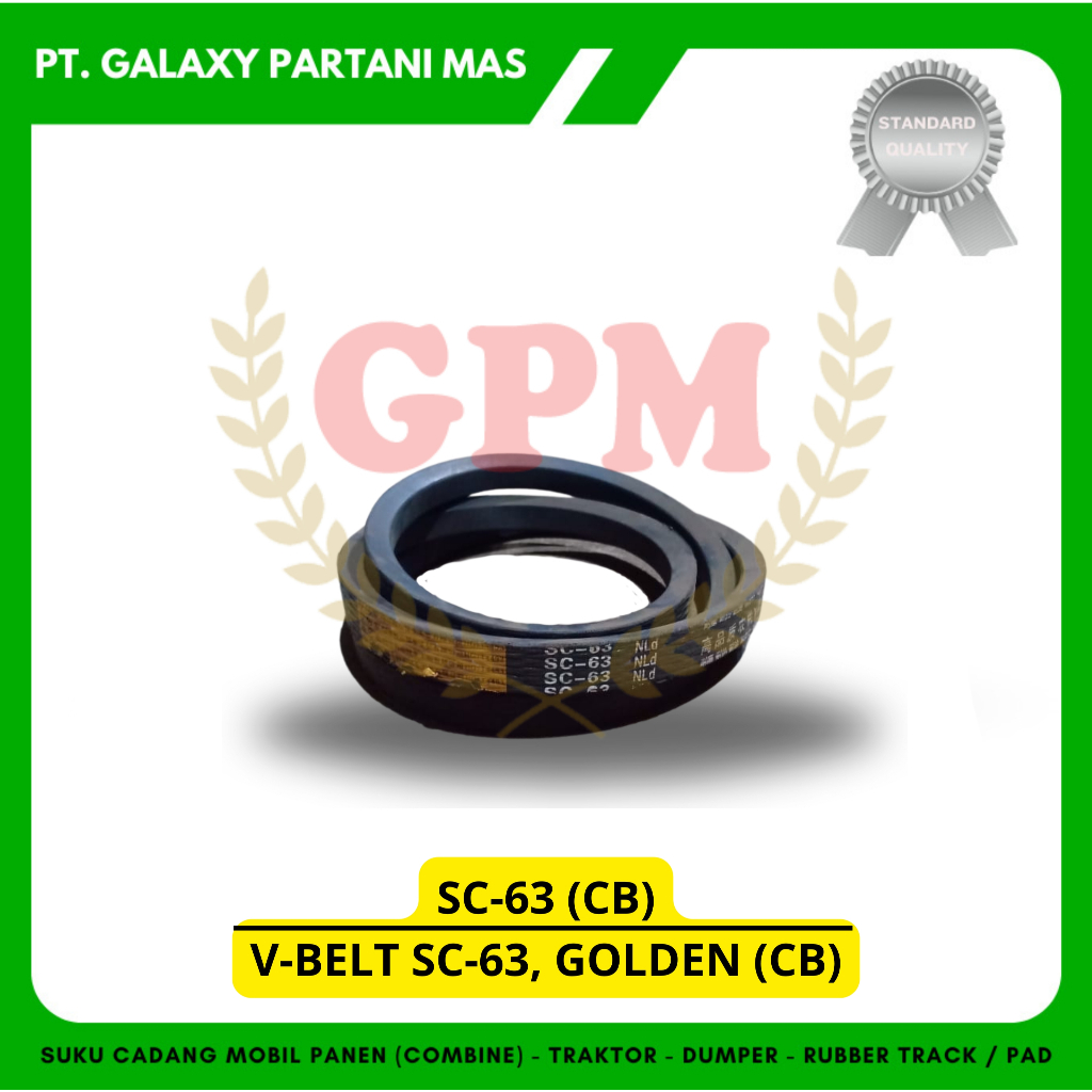 Jual V-BELT SC-63, GOLDEN (CB) / SC-63 (CB) | Shopee Indonesia