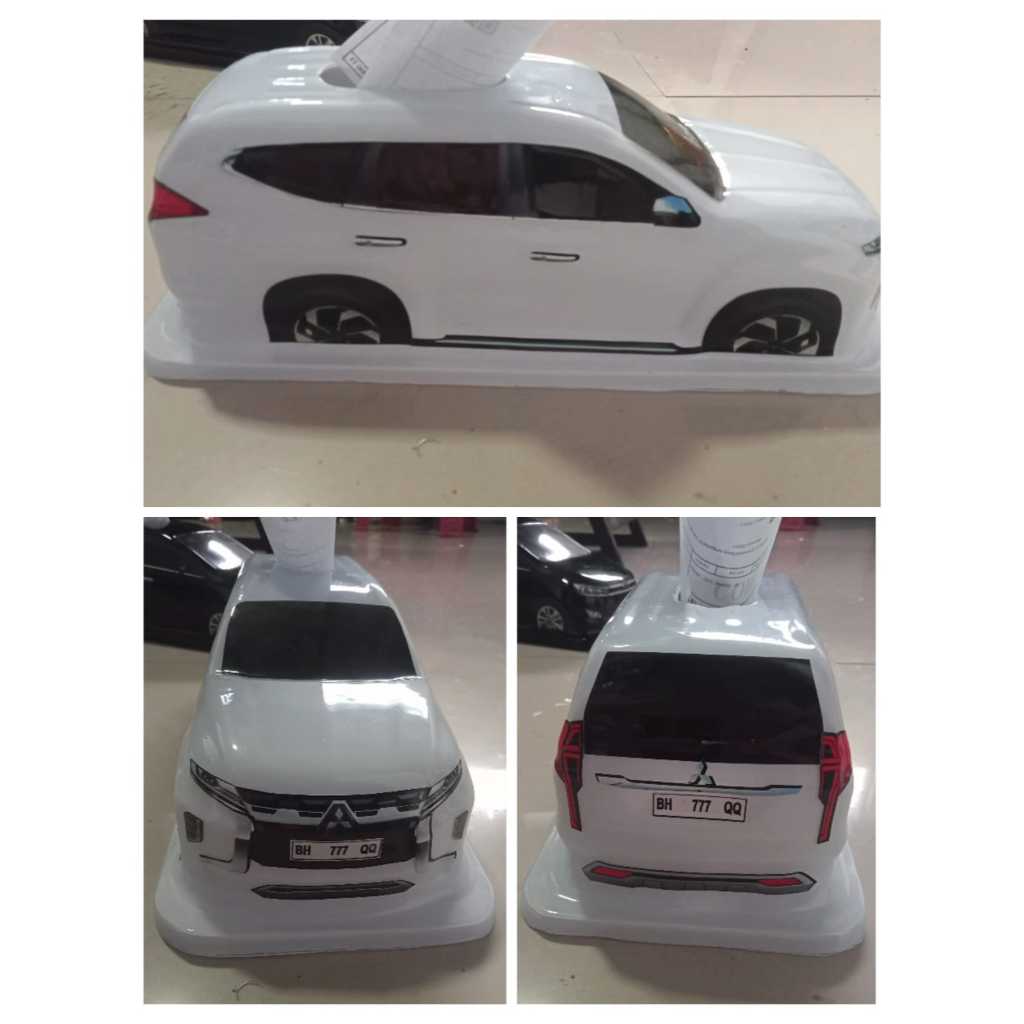 Jual (PAJERO SPORT 2025) Kotak Tissue Minimalis Bentuk Mobil/Tempat ...