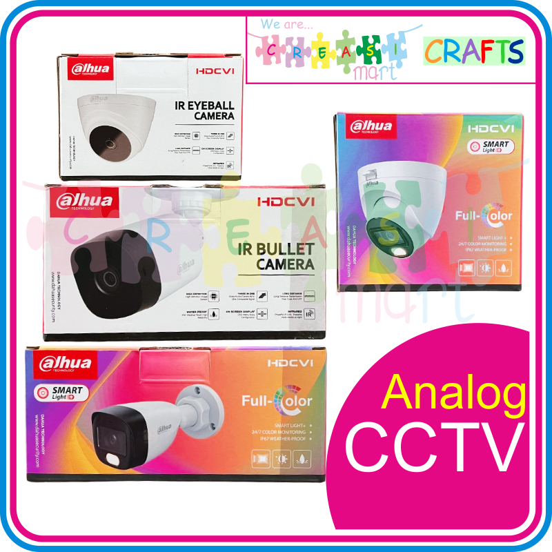 Jual Camera CCTV Dahua Analog INDOOR & OUTDOOR Berbagai Type Model ...