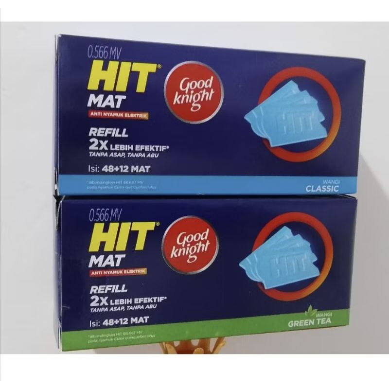 Jual HIT - MAT Anti Nyamuk reffil isi 48+12 MAT / Obat nyamuk Elektrik ...