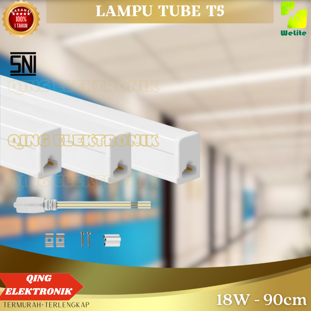 Jual Lampu T5 TL Lampu T5 LED Tube T5 Light Tubelight 18W 90CM Termurah ...