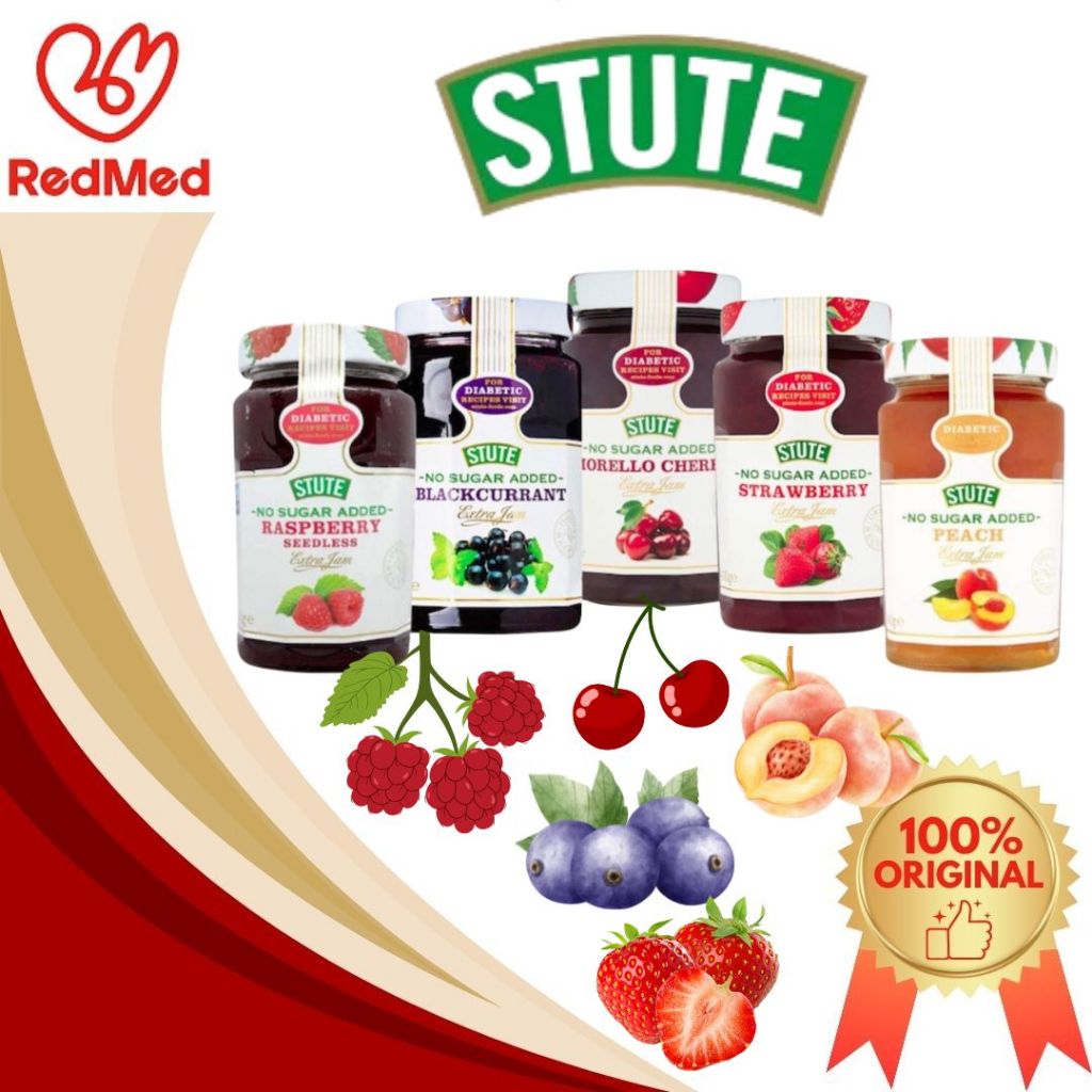 Jual STUTE FRUIT JAM 430GR SELAI RENDAH GULA | Shopee Indonesia